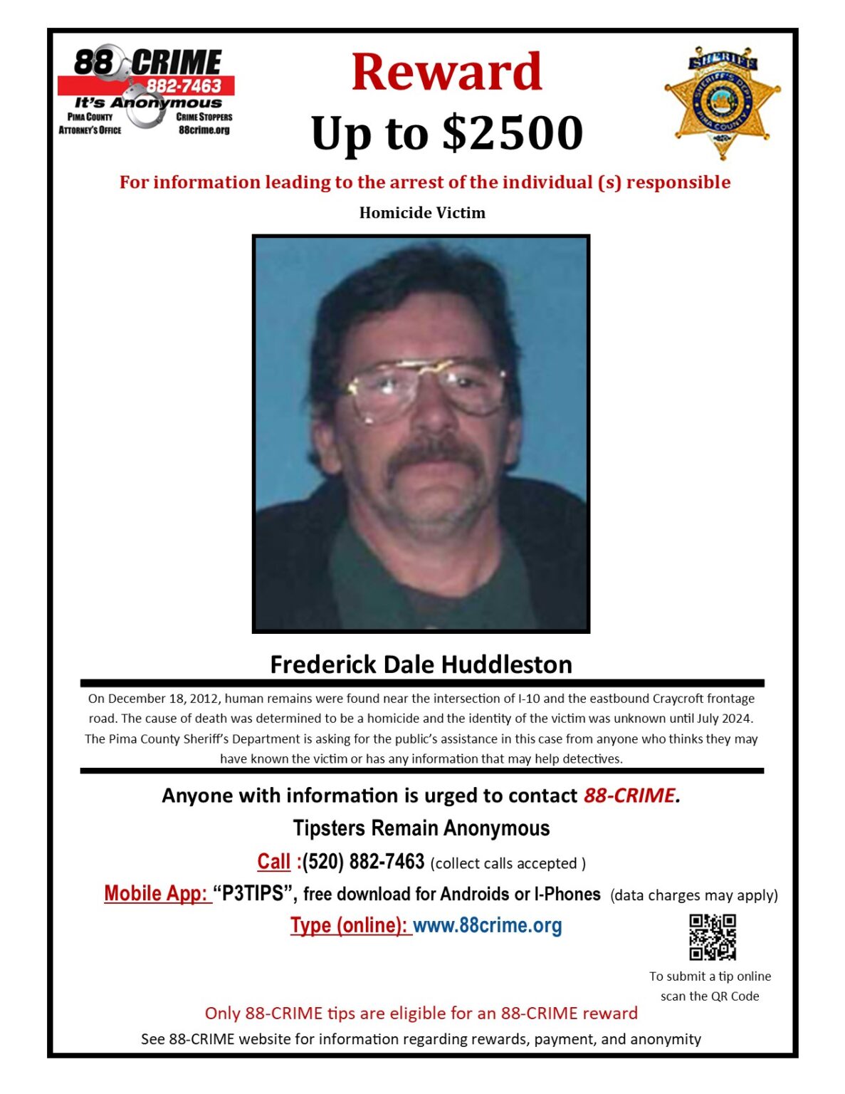 Frederick Dale Huddleston – 88-CrimE