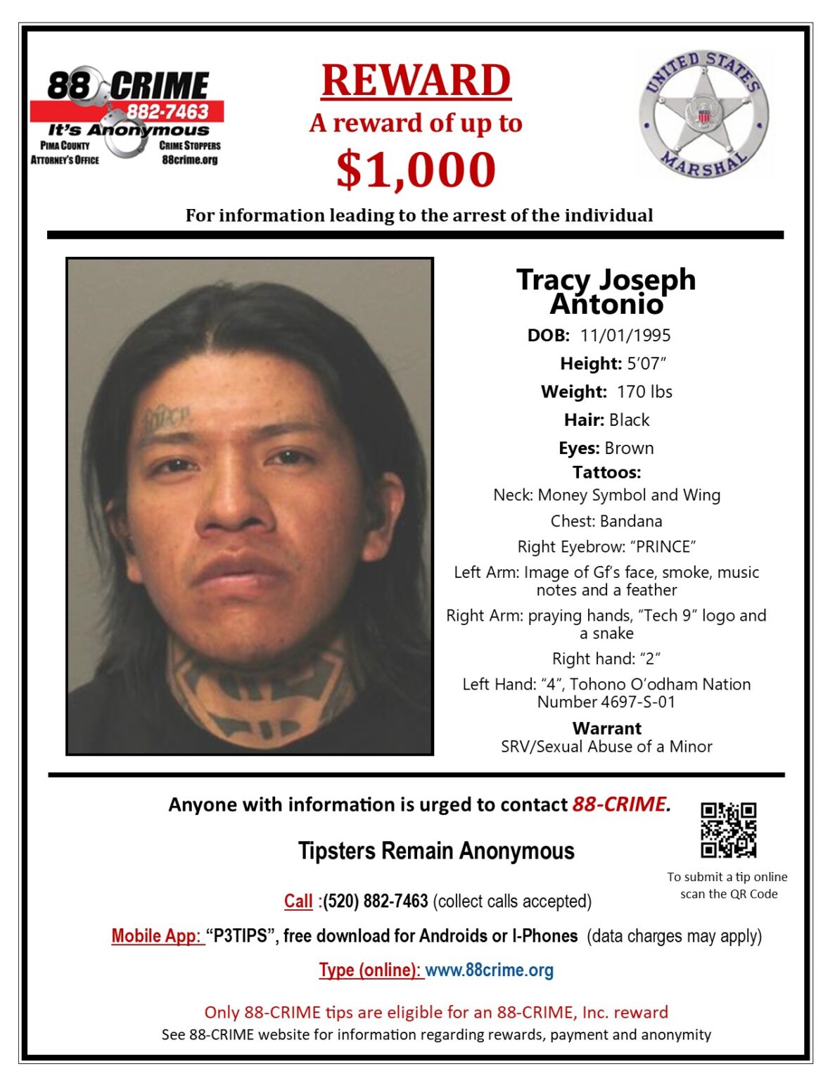 Tracy Joseph Antonio – 88-CrimE